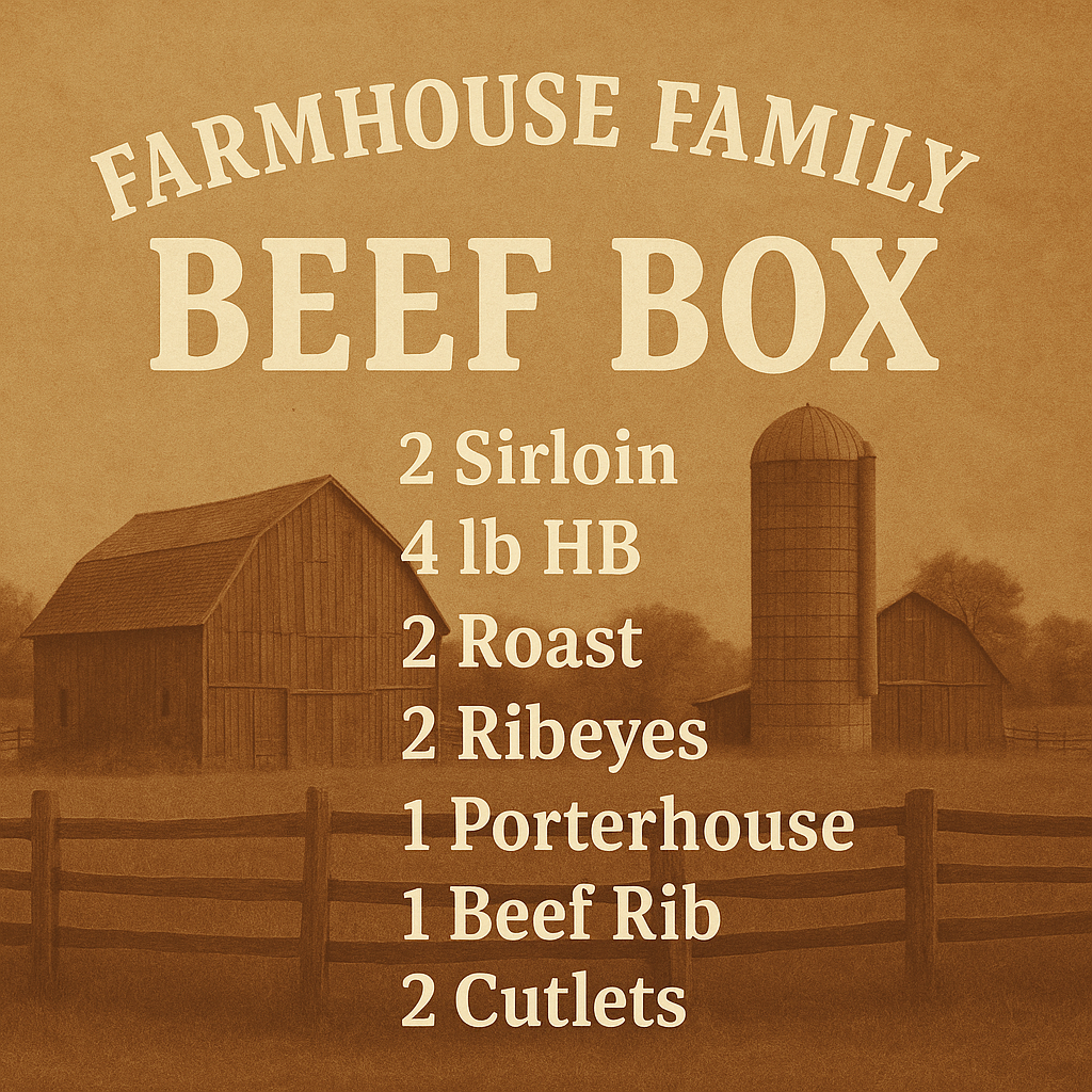 Beef - Farmhouse Favorites - Family Style – Rise and Shine Hills